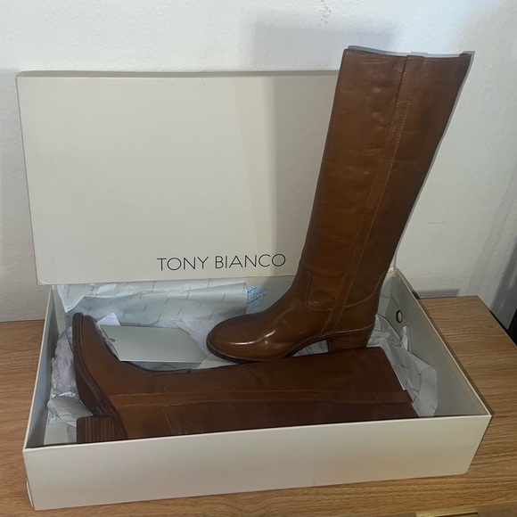 Tony Bianco | Shoes | Tony Bianco Brown Heeled Boots | Poshmark